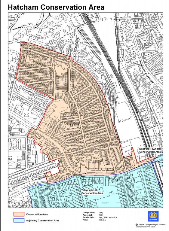 Map – Hatcham Conservation Society